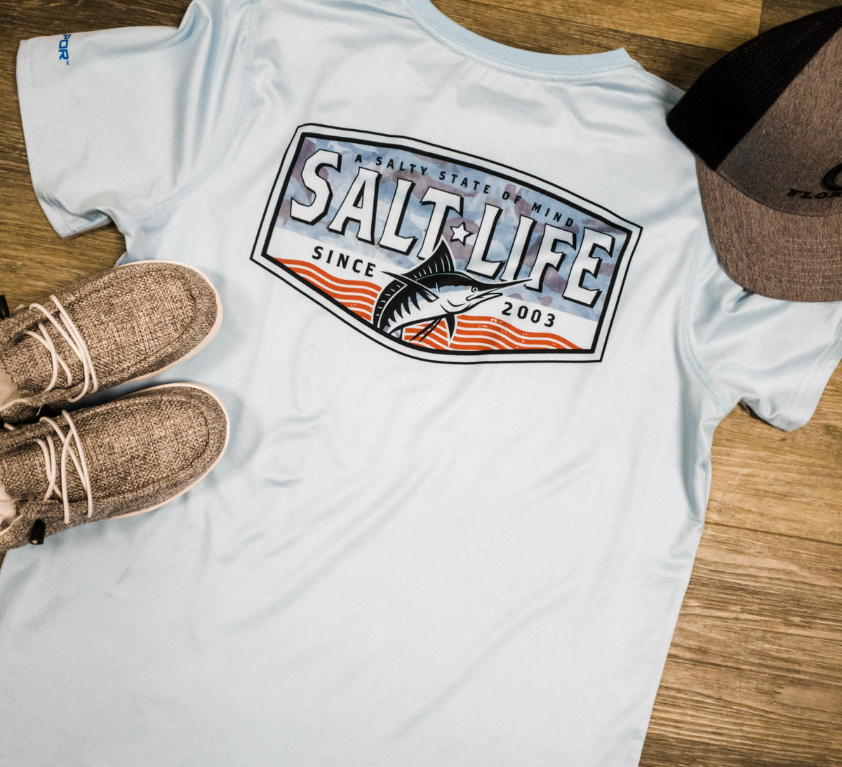Salt Life A Salty State Of Mind Youth – Modern Me Boutique